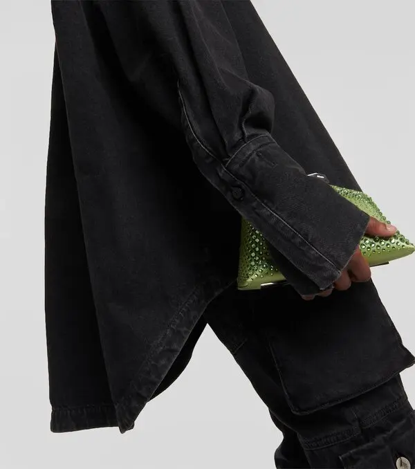 Attico Oversized Denim Shirt