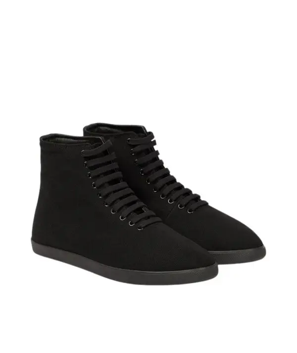 THE ROW Canvas High-top Sneakers