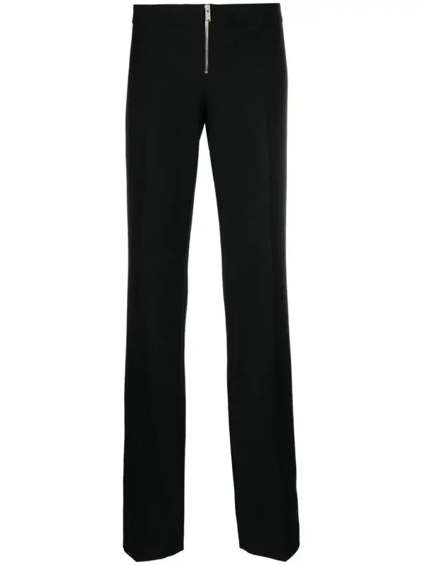 Stella McCartney Low-rise Wool Slim Trousers