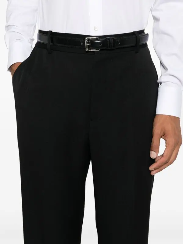 Alexander McQueen Tuxedo Cigarette Trousers