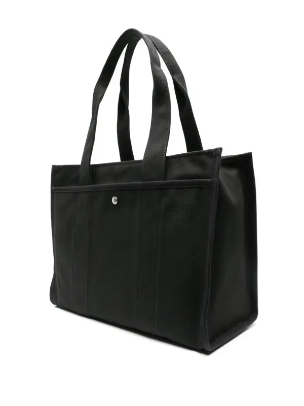 COACH Logo-embroidered Canvas Tote Bag
