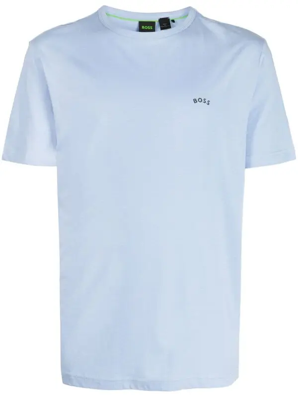 BOSS Logo-appliqué Cotton T-shirt