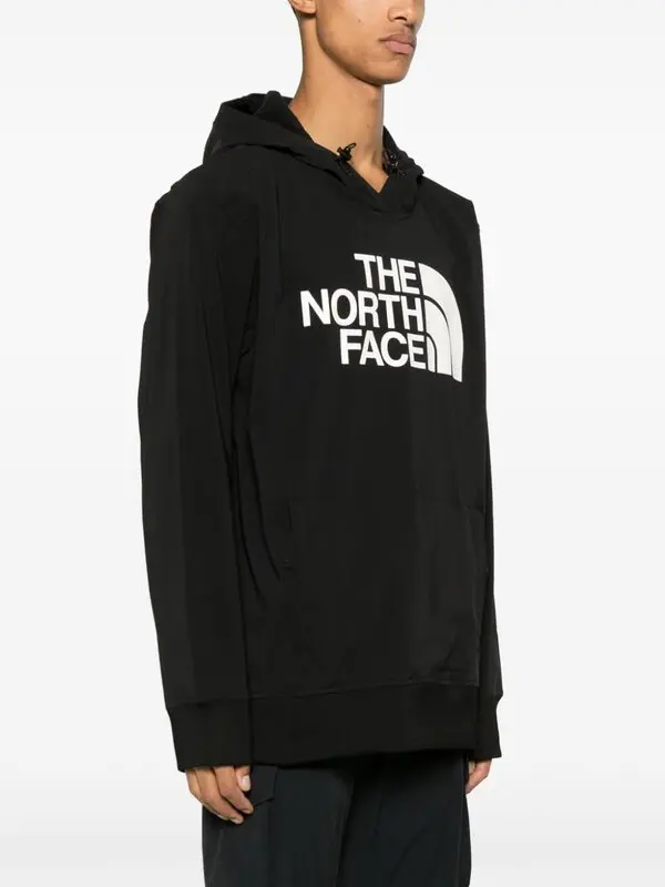 The North Face Logo-appliqué Hoodie - Black