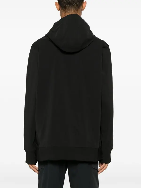 The North Face Logo-appliqué Hoodie - Black