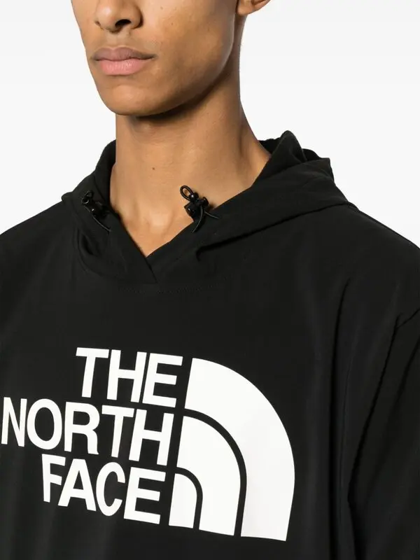 The North Face Logo-appliqué Hoodie - Black