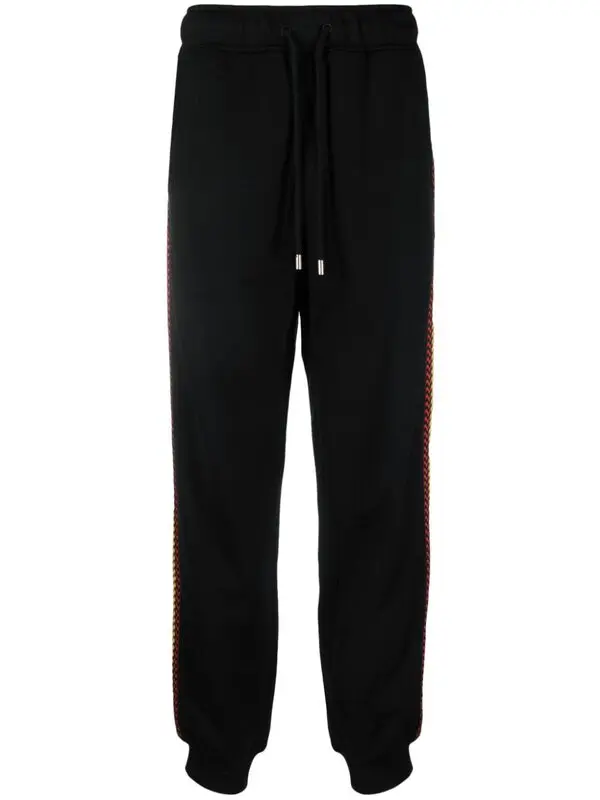 LANVIN Side Curb Cotton Track Pants
