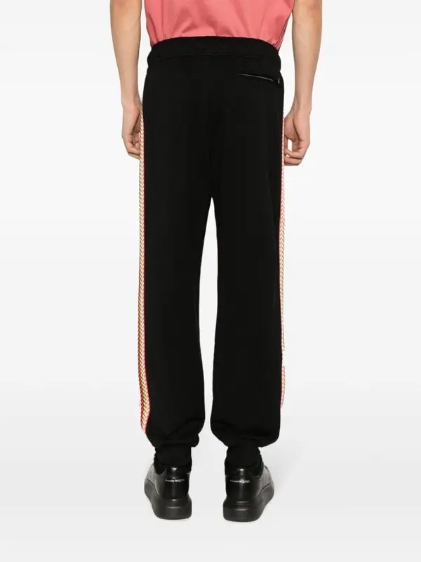 LANVIN Side Curb Cotton Track Pants