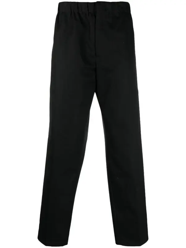 JIL SANDER Straight-leg Cotton Trousers