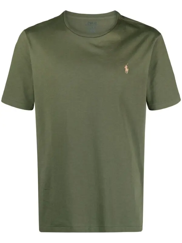 Polo Ralph Lauren Polo Pony-embroidered Cotton T-shirt - Green