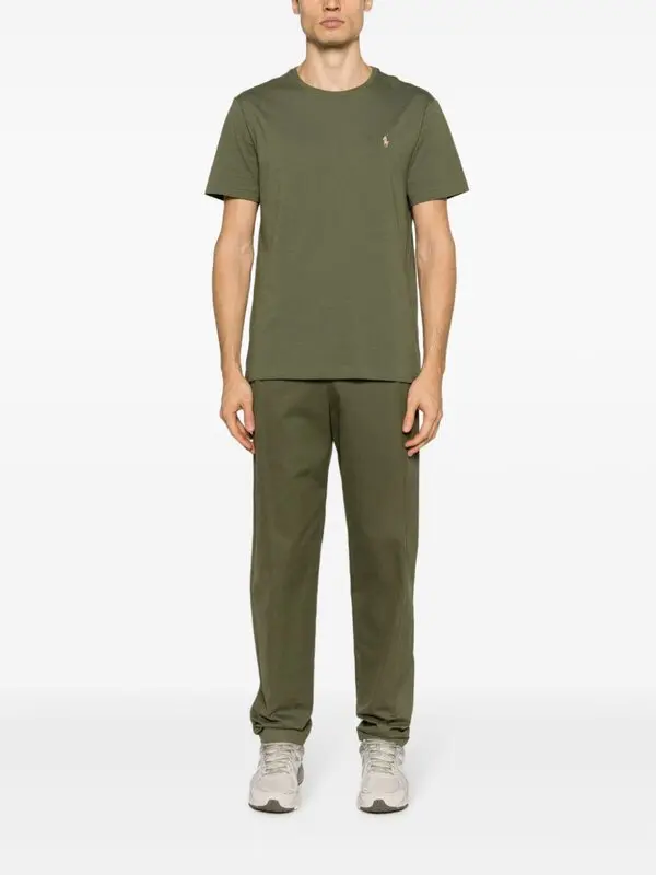 Polo Ralph Lauren Polo Pony-embroidered Cotton T-shirt - Green