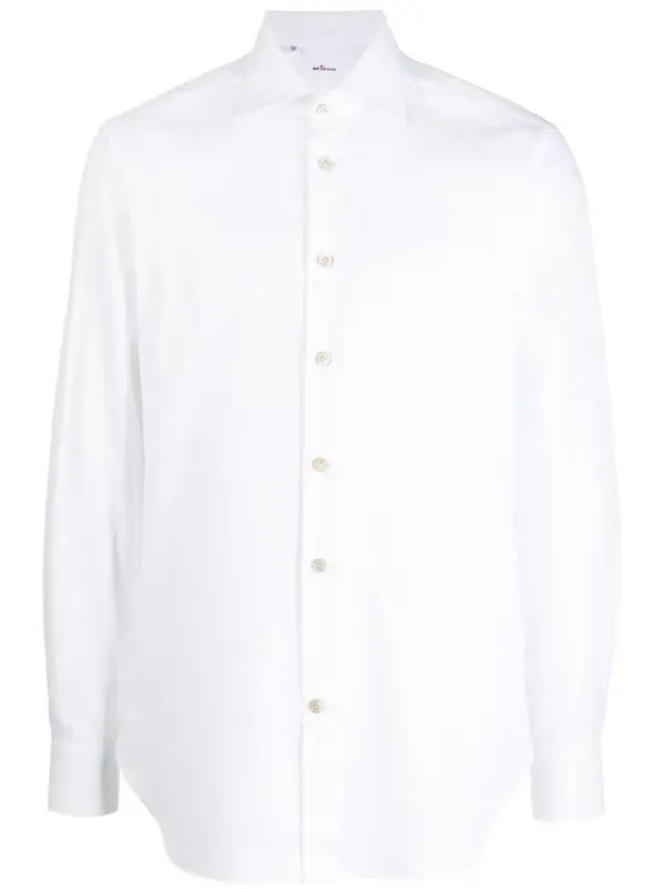 Kiton Long-sleeve Cotton Shirt