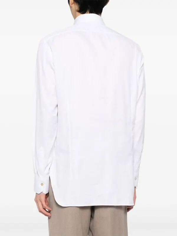 Kiton Long-sleeve Cotton Shirt
