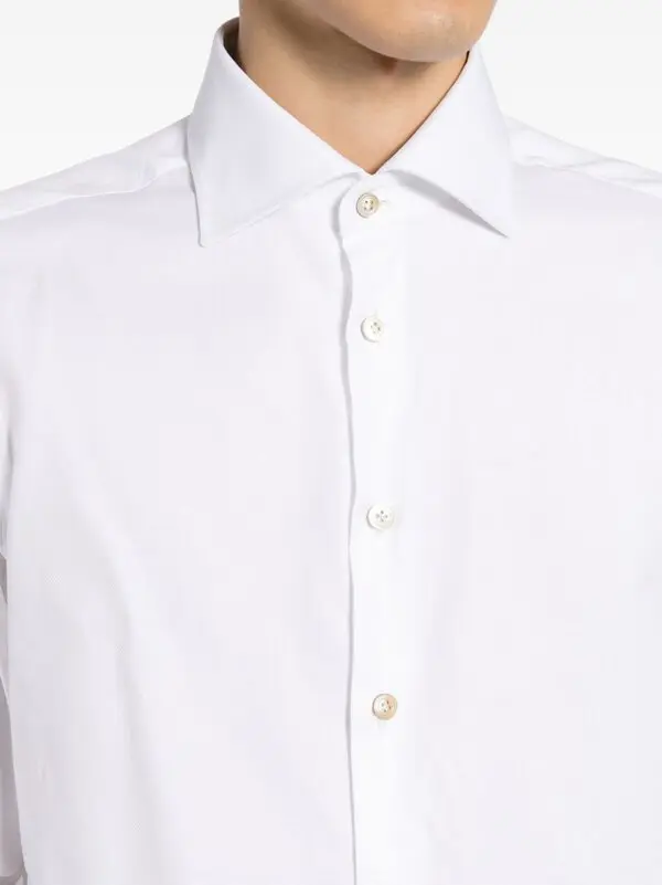 Kiton Long-sleeve Cotton Shirt