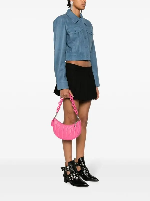COACH Mira Quilted-leather Shoulder Bag - Pink