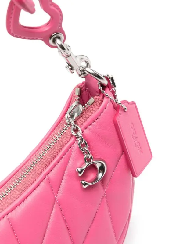 COACH Mira Quilted-leather Shoulder Bag - Pink