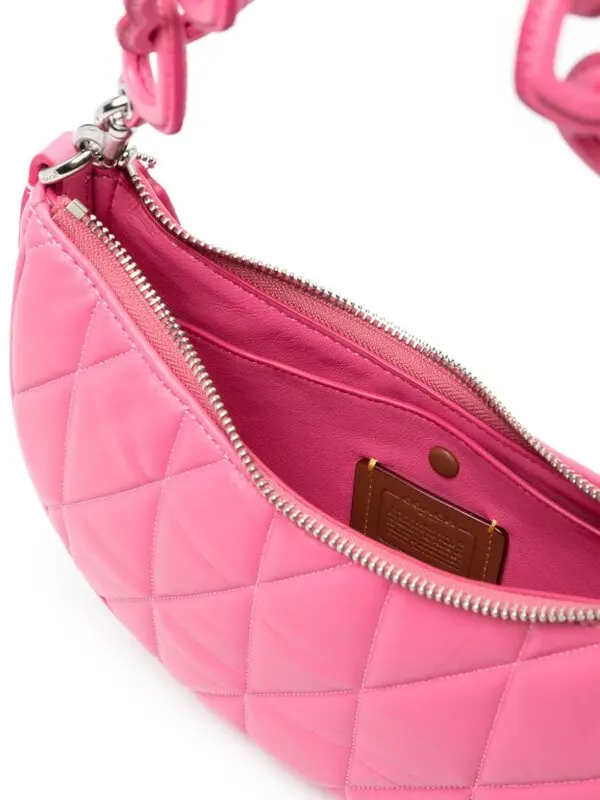 COACH Mira Quilted-leather Shoulder Bag - Pink