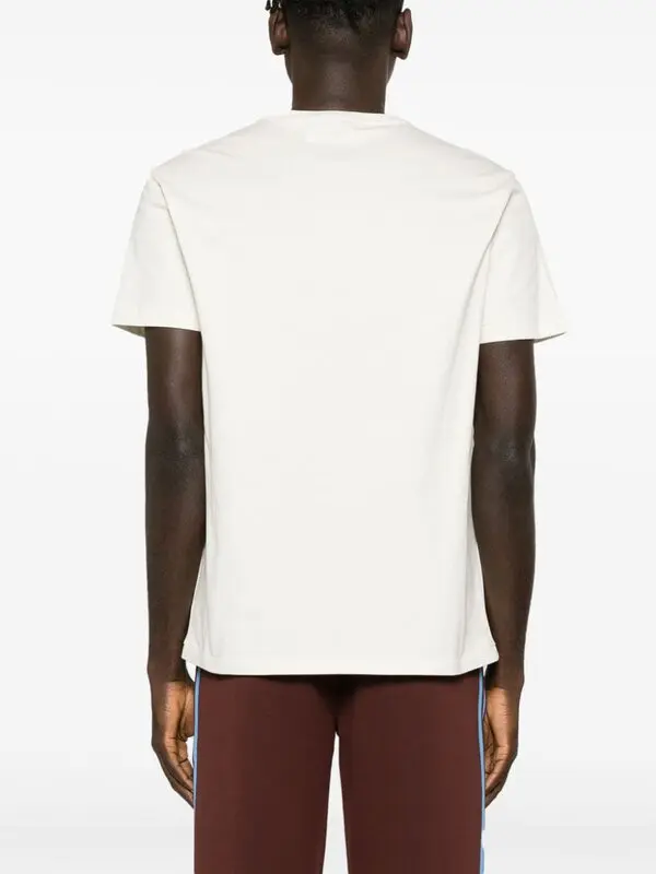 Polo Ralph Lauren Polo Pony-embroidered Cotton T-shirt - Neutrals