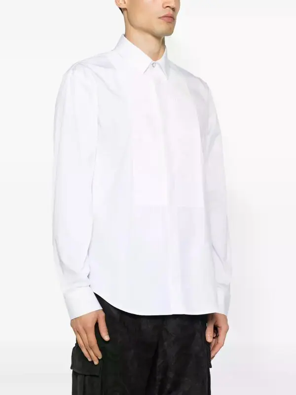 Versace Barocco-motif Poplin Shirt