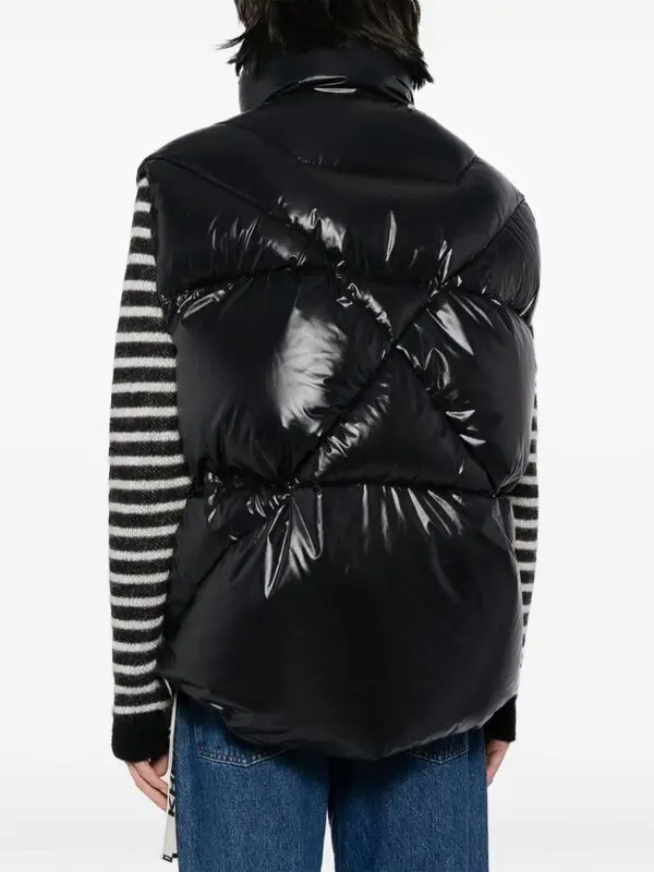 Khrisjoy Logo-tape Puffer Gilet