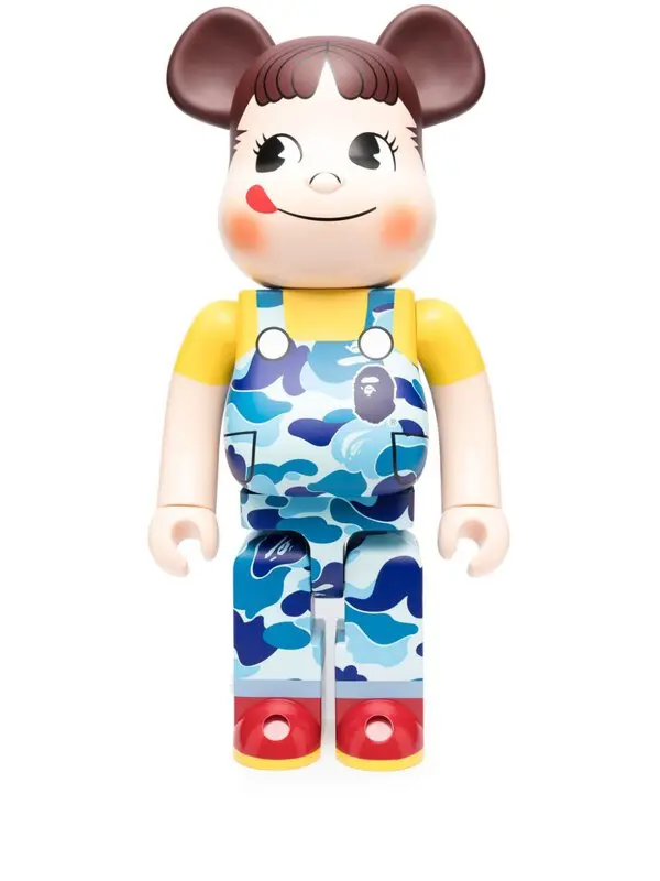 MEDICOM TOY X Bape Peko-chan Be@rbrick Figure - Blue