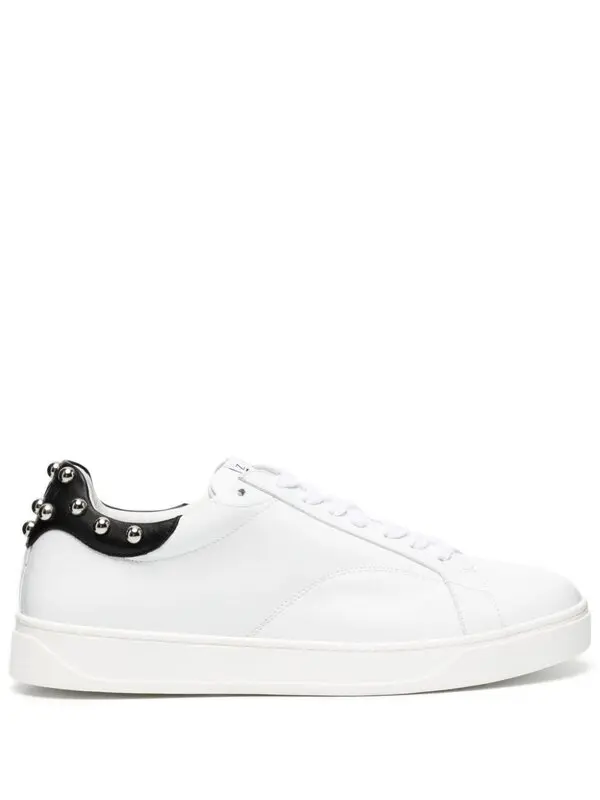 LANVIN Studded Leather Sneakers