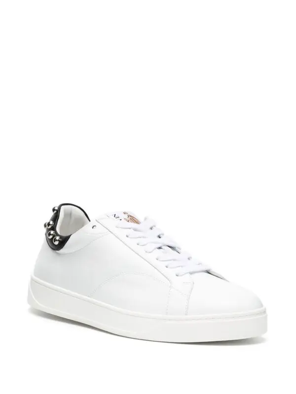 LANVIN Studded Leather Sneakers