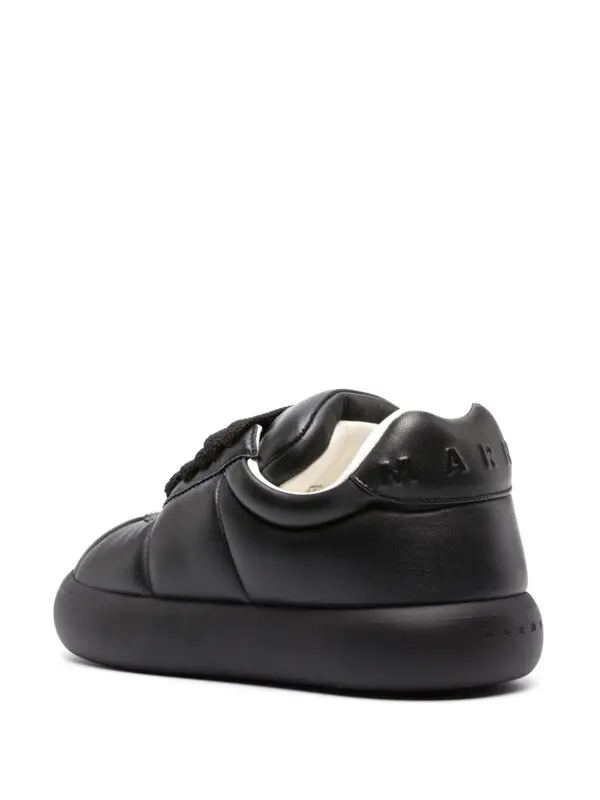 Marni Bigfoot 2.0 Padded Leather Sneakers - Black