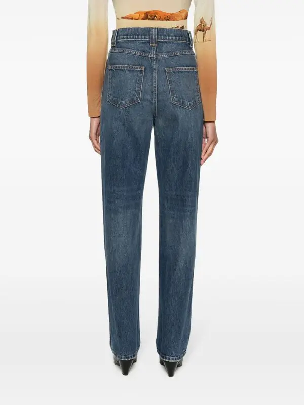 Khaite Albi Straight-leg Jeans