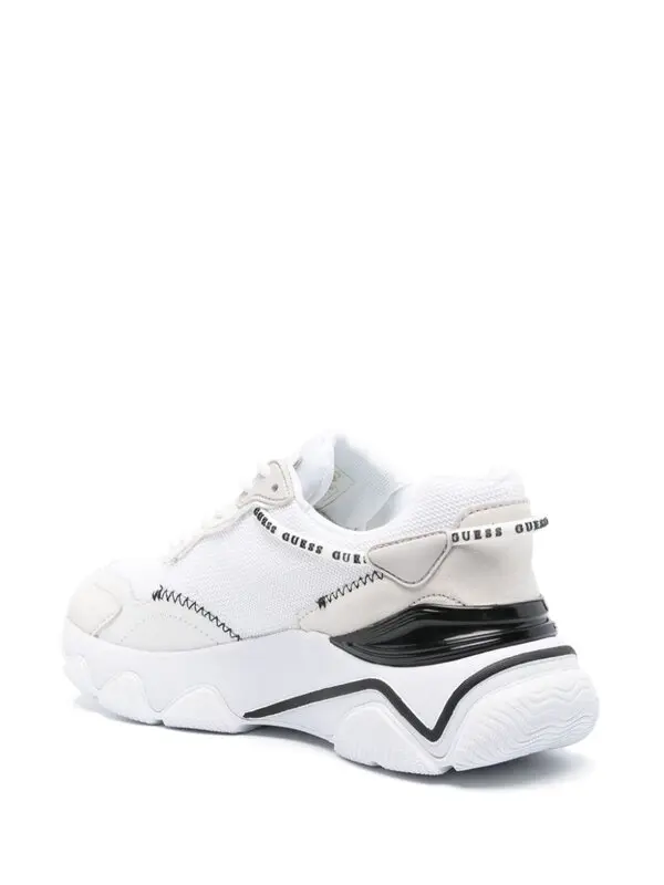 Guess Micola Lace-up Sneakers - White