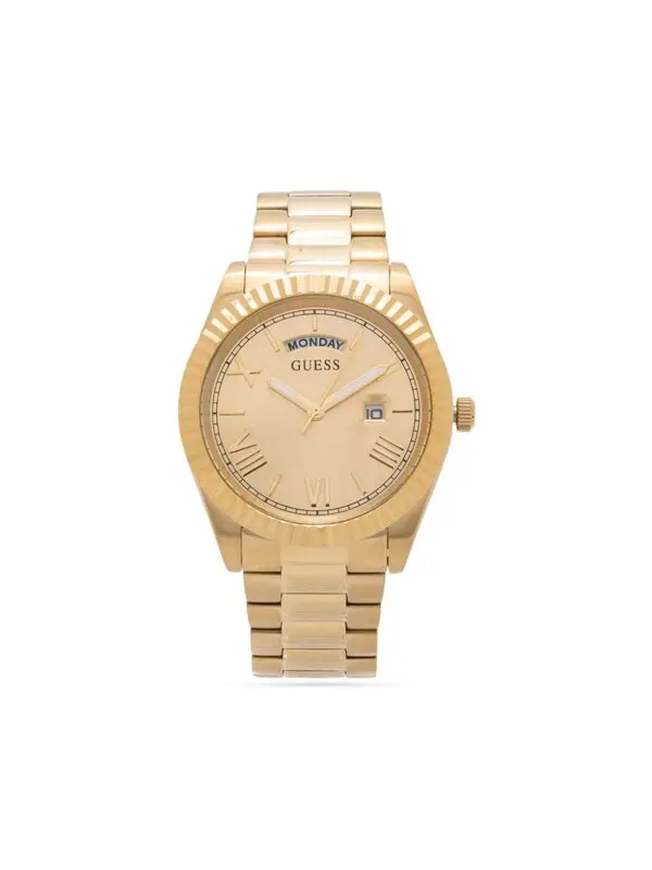 Guess 42mm Bracelet Watch - Gold