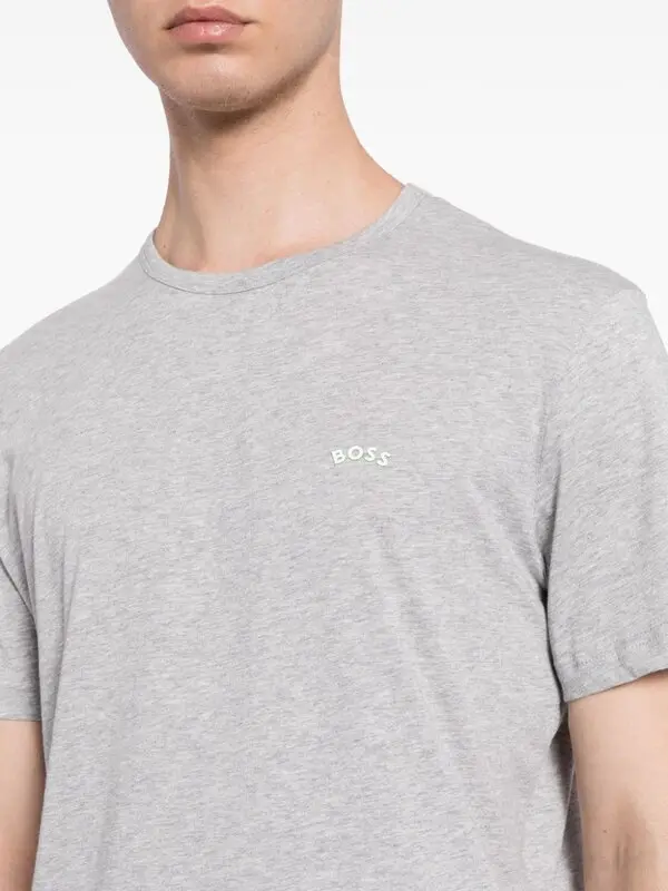 BOSS Logo-print Cotton T-shirt