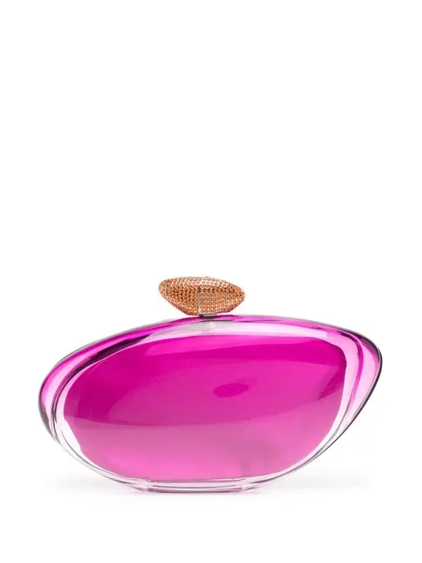 Benedetta Bruzziches Ariel Clasp-fastening Clutch Bag