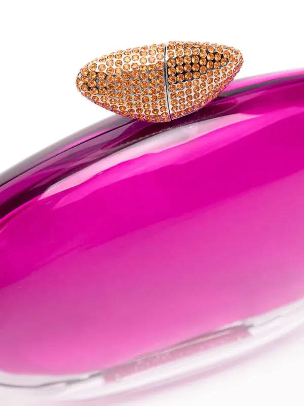 Benedetta Bruzziches Ariel Clasp-fastening Clutch Bag