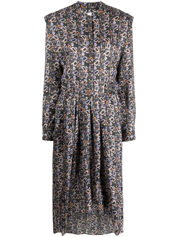 Isabel Marant Étoile Lokeya Floral-print Midi Dress