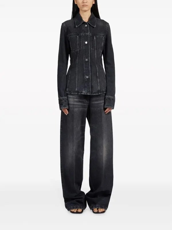 FERRAGAMO Logo-patch Denim Jacket
