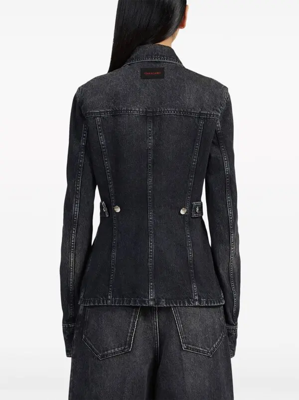 FERRAGAMO Logo-patch Denim Jacket