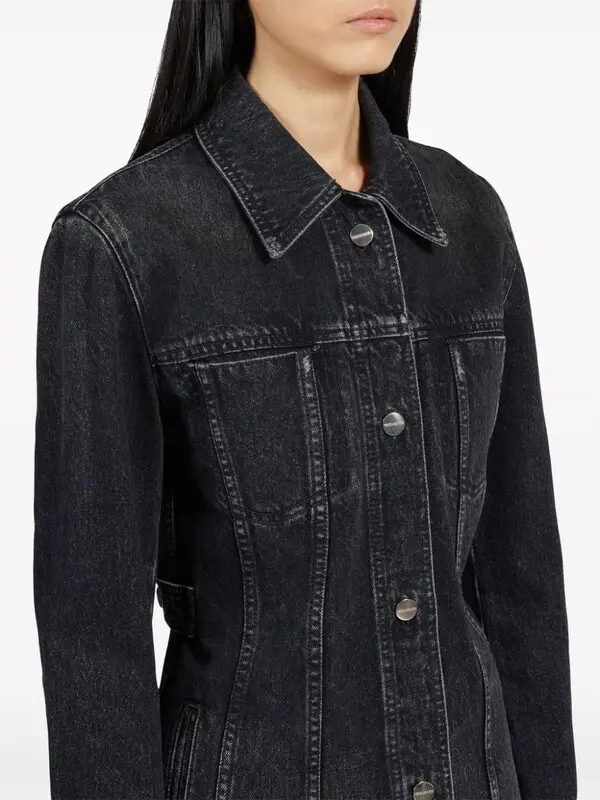 FERRAGAMO Logo-patch Denim Jacket