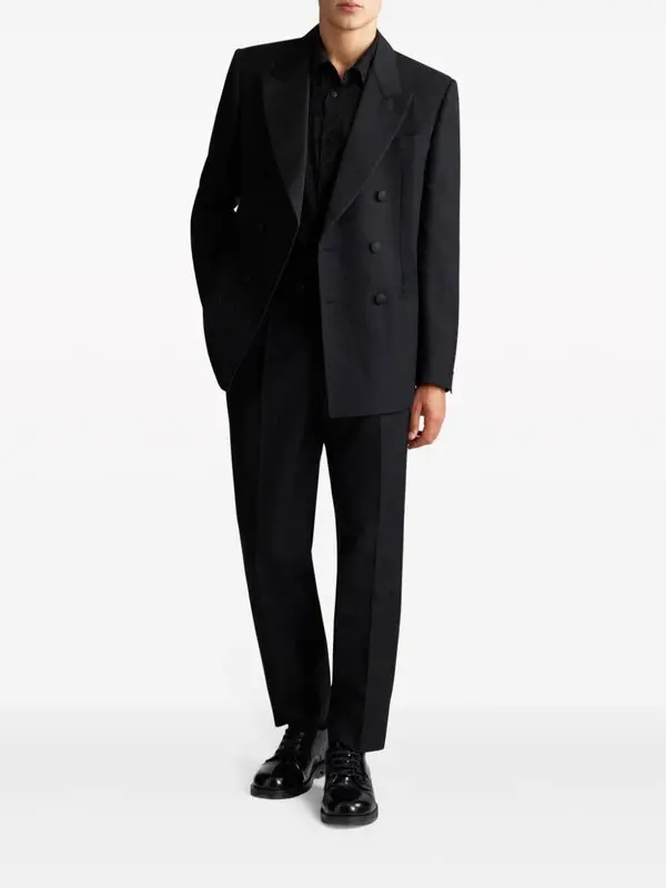 Etro Paisley Jacquard Straight-leg Trousers