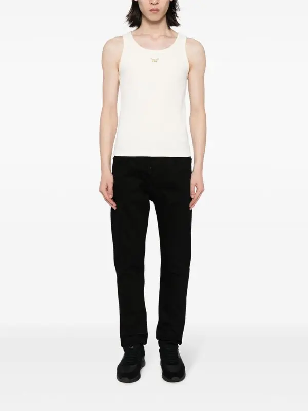 Mcm Logo Bouclé Tank Top