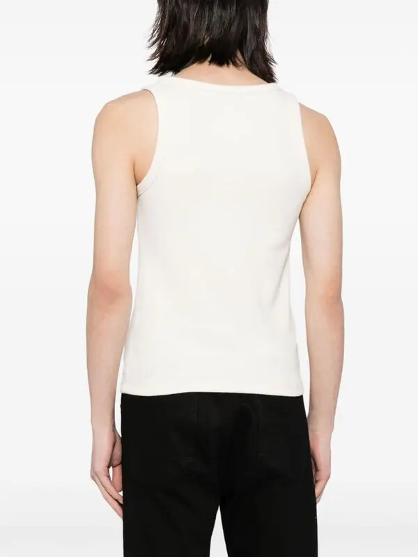 Mcm Logo Bouclé Tank Top