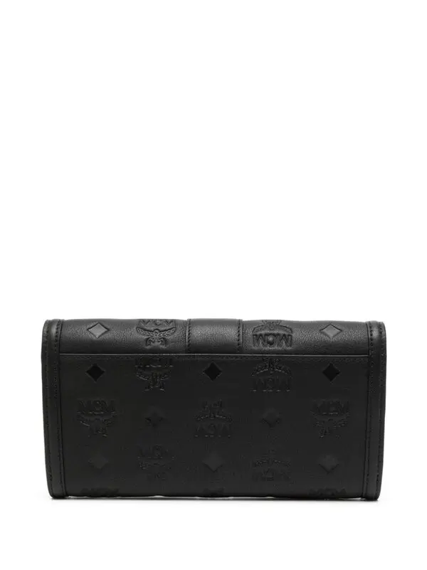 Mcm Large Tracy Embossed-monogram Chain Wallet