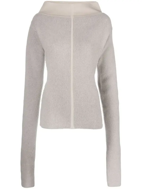 Rick Owens High-neck Extra Long-sleeves Jumper