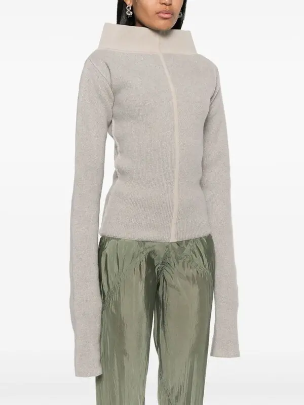 Rick Owens High-neck Extra Long-sleeves Jumper