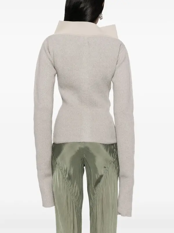 Rick Owens High-neck Extra Long-sleeves Jumper