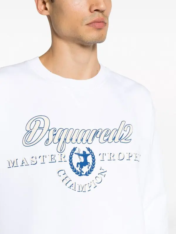Dsquared2 Logo-print Cotton Sweatshirt