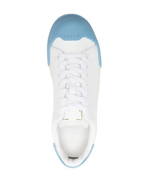 Marni Dada Two-tone Leather Sneakers