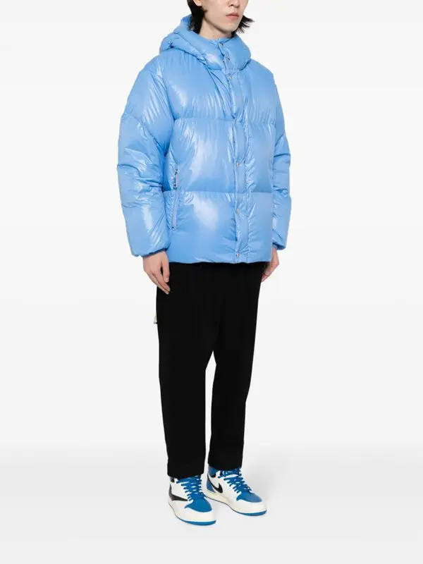 Khrisjoy Khrisman Hooded Puffer Jacket - Blue