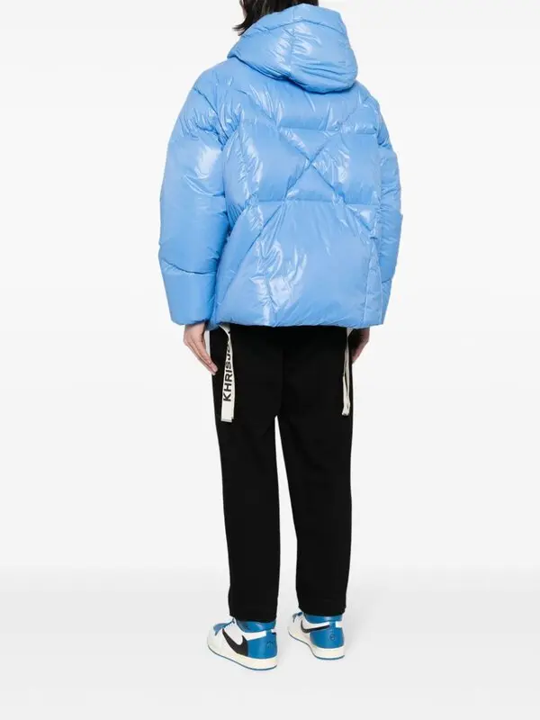 Khrisjoy Khrisman Hooded Puffer Jacket - Blue
