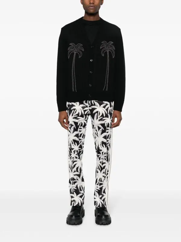 Palm Angels Milano Studded Cardigan