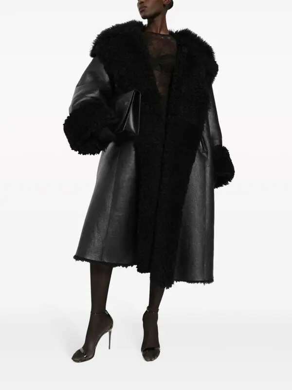Dolce & Gabbana Shearling-lining Coat